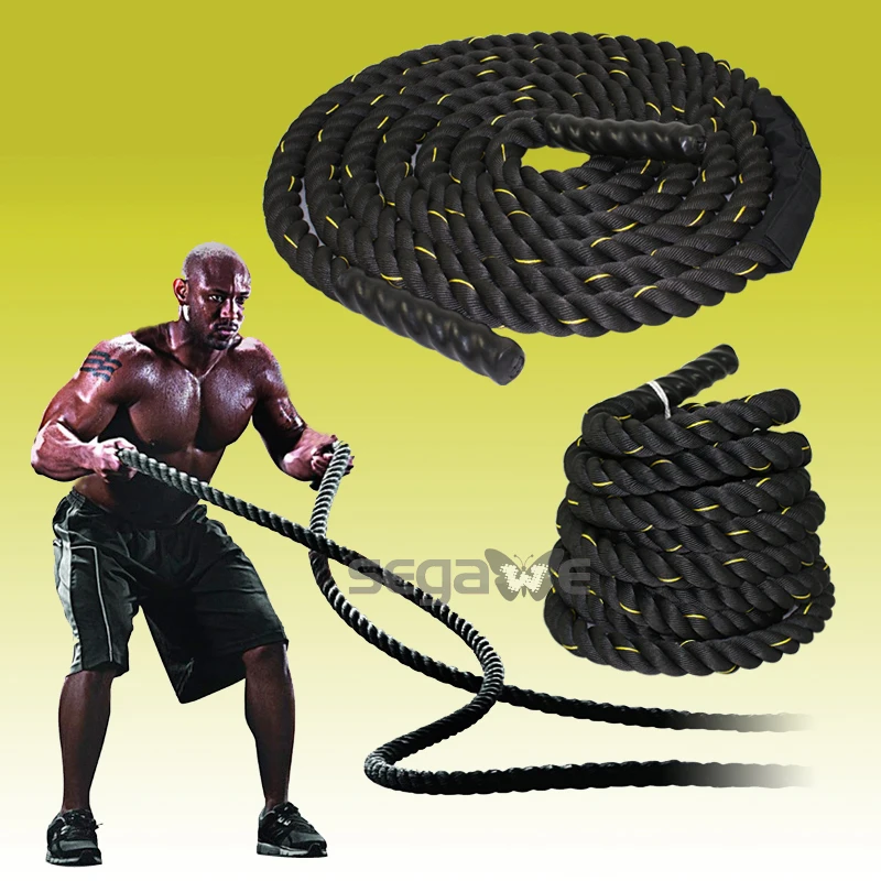 US UKAU warehouse shipping High quality Workout Training Undulation Poly Dacron Battle Rope 1.5 diam 30ft F2 1001 AliExpress