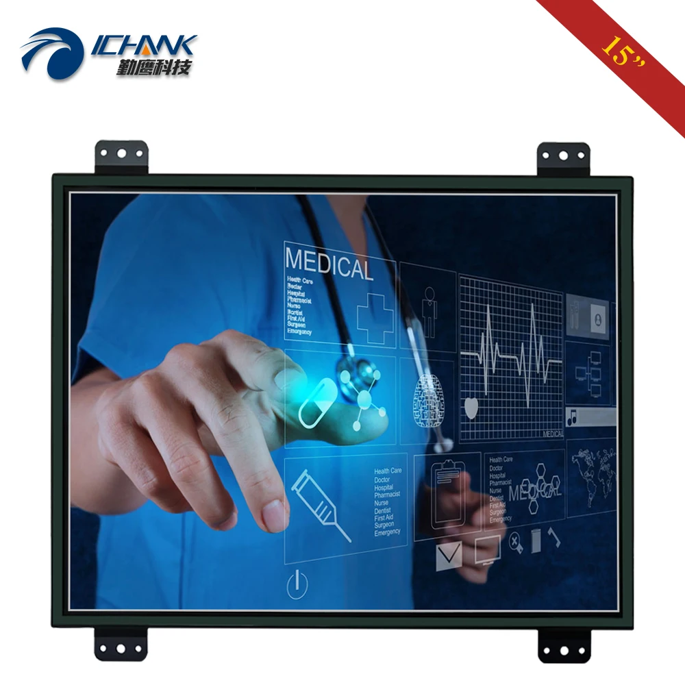 15-дюймовый ЖК-монитор iChawk K150TC-DUV-1 | AliExpress