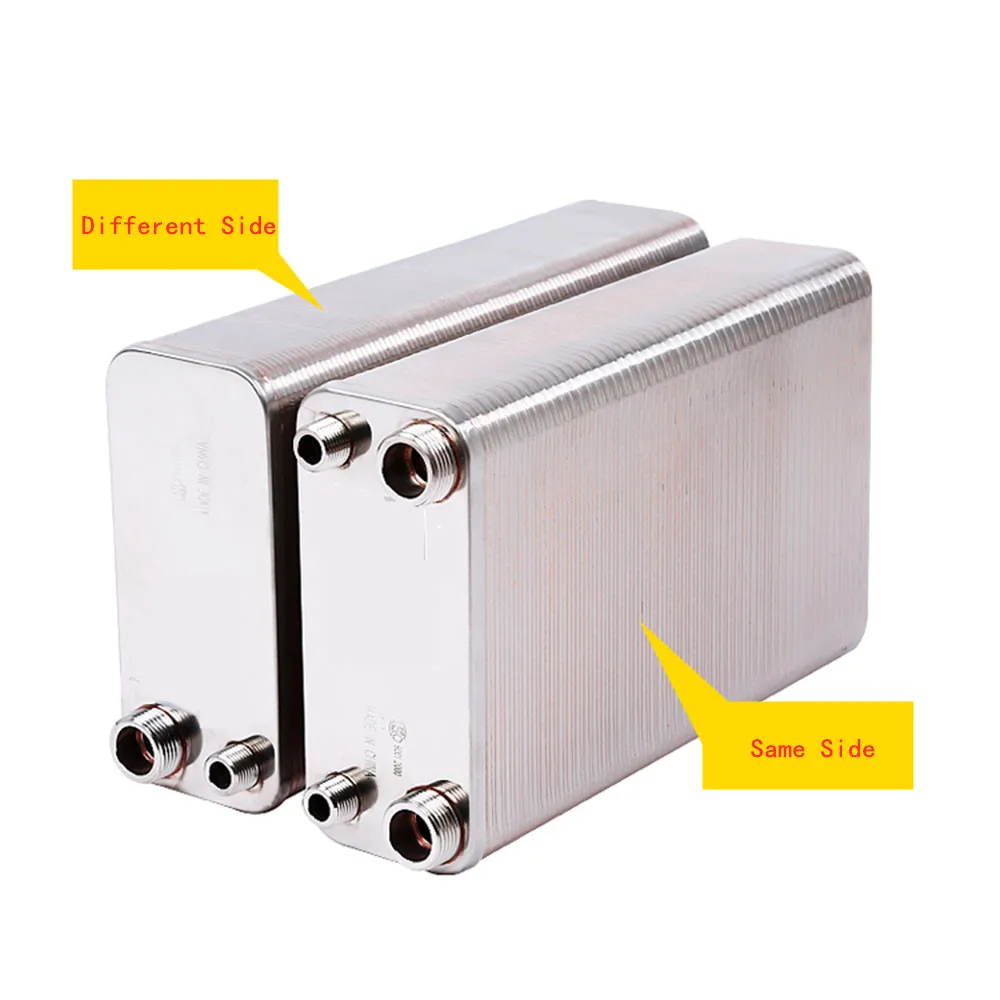 Паяный пластинчатый водонагреватель SUS304, 80 пластин | AliExpress