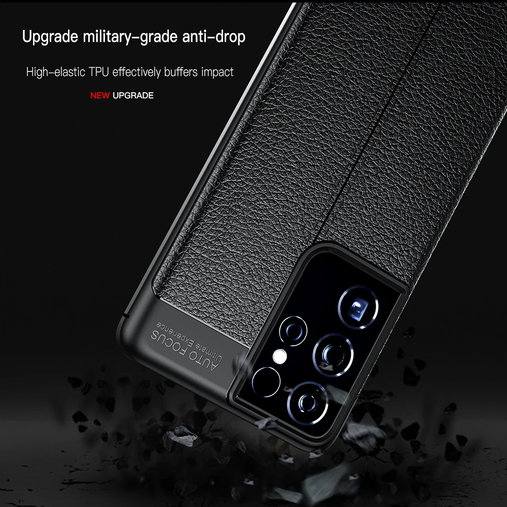 Ударопрочный чехол KEYSION для Samsung Galaxy S21 Ultra 5G S21 + Мягкая ...