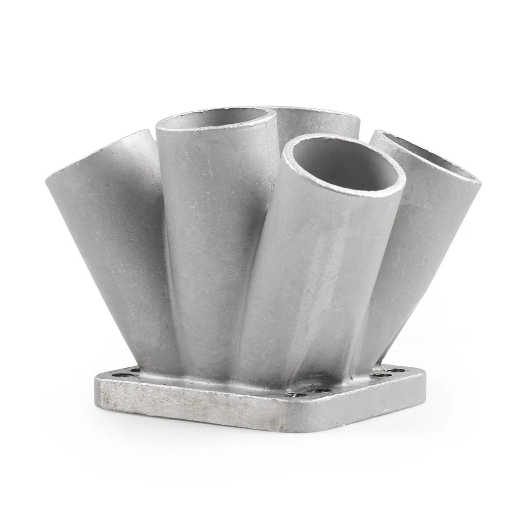 6-1 Turbo header manifold Merge Collector With T3 /T4 Flange Stainless ...
