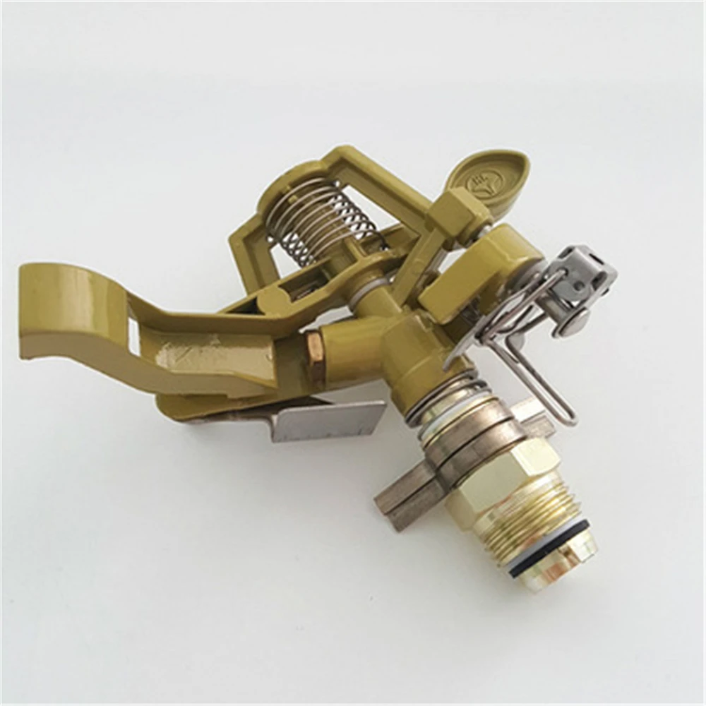 4 Points Garden Sprinkler Rocker Arm Rotating Lawn Green Sprinkler 360 ...