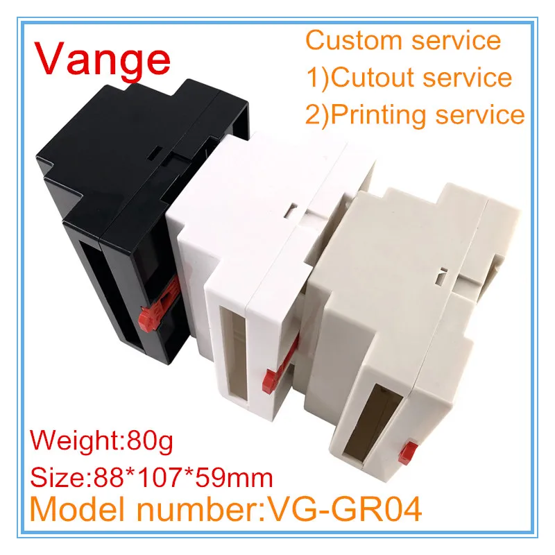 1 шт./лот, коробка для проекта на DIN-рейку, 88*107*59 мм, корпус из ...