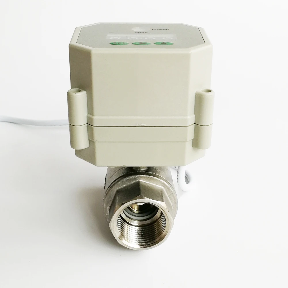 3/4'' Clock Timer control valve,110V-240VAC Timer Controlled motorized ...