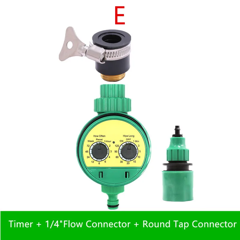 Twist Button Battery-Operated Hose Timer Garden Watering Controller ...