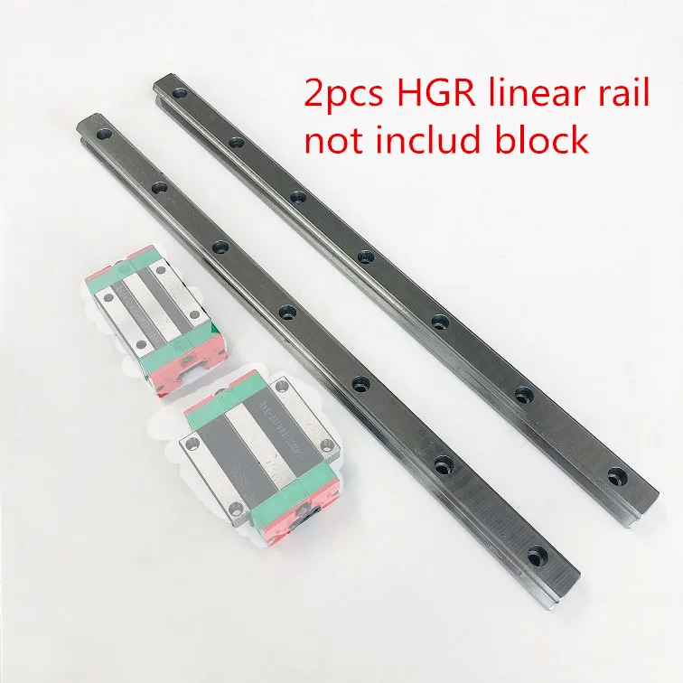 2 шт. HGR15 HGR20 HGR25 HGR30 линейная направляющая рельса для ...