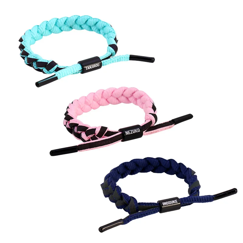 Kimetsu No Yaiba Cos Bracelet Kamado Nezuko Hashibira Inosuke Kamado ...