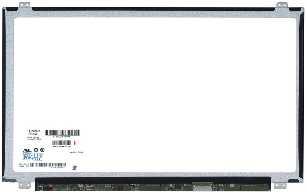 Матрица LP156WH3(TP)(S2), Диагональ 15.6, 1366x768 (HD), LG-Philips (LG ...