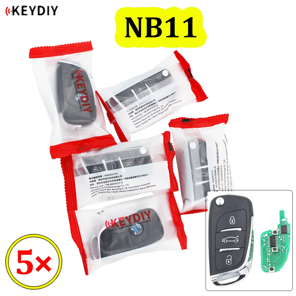 5pcs/lot KEYDIY B series B11-2 2 button universal KD remote control for