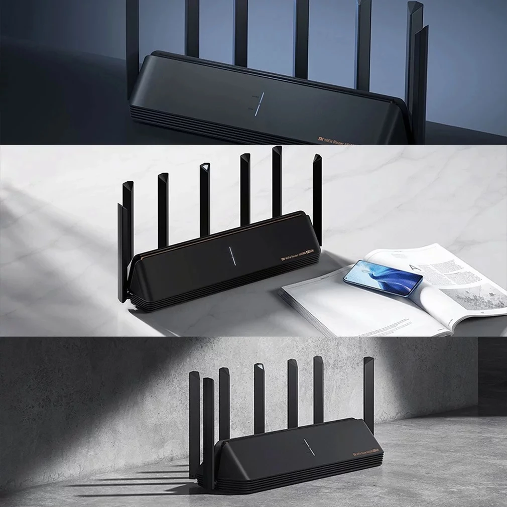 2021 Xiaomi AX6000 AIoT Router 6000Mbs WiFi6 VPN 512MB Qualcomm CPU ...