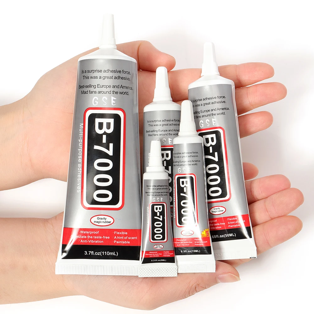 B7000 Glue for Rhinestones Crystal Adhesive 9ml 15ml 25ml 50ml 110ml ...