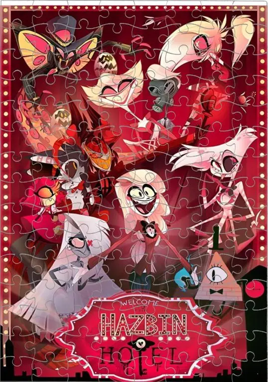 Пазл Отель Хазбин , Hazbin Hotel № 9 | AliExpress