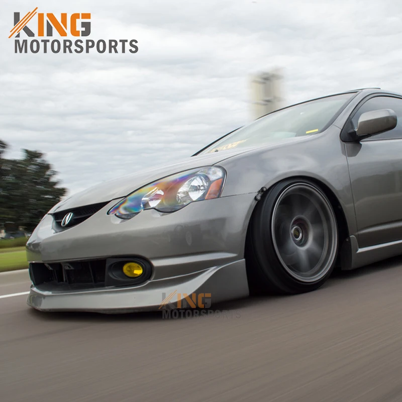 02-04 03 Acura RSX Front Bumper Lip | Mugen Style PU Spoiler Splitter ...