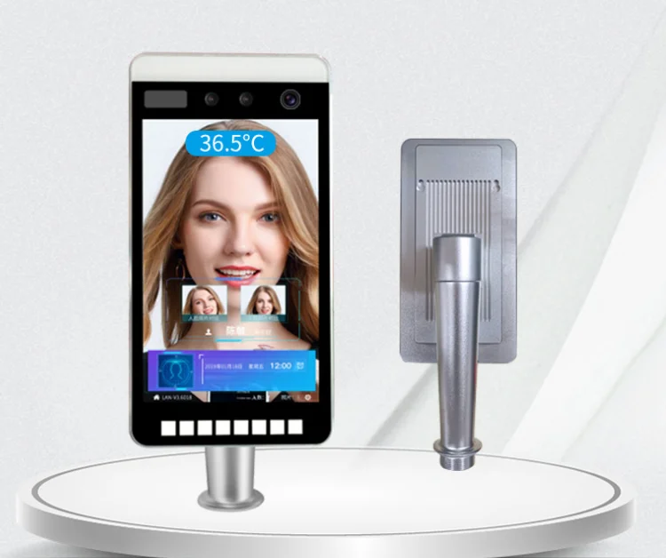face recognition camera Body temperature thermometers face recognition ...