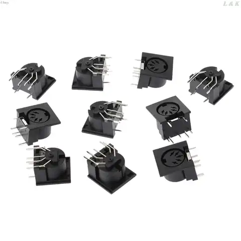 Din midi connector with 5 pin - купить недорого | AliExpress