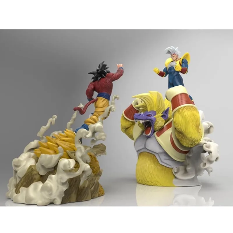 Goku Super Saiyan 4 Vs Baby Vegeta