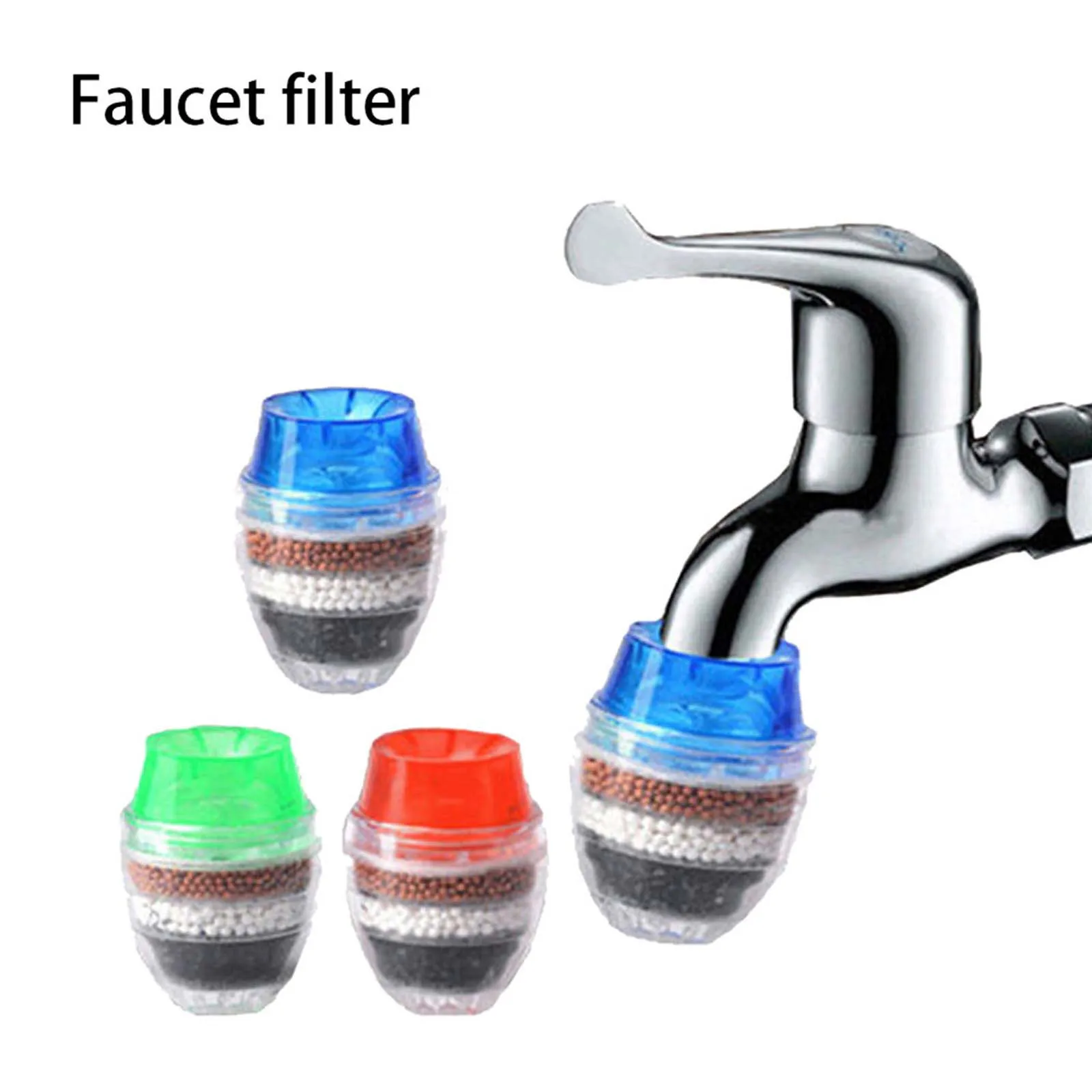 1pc Faucet Mini Tap Water Clean Filter Purifier Filtration Cartridge ...