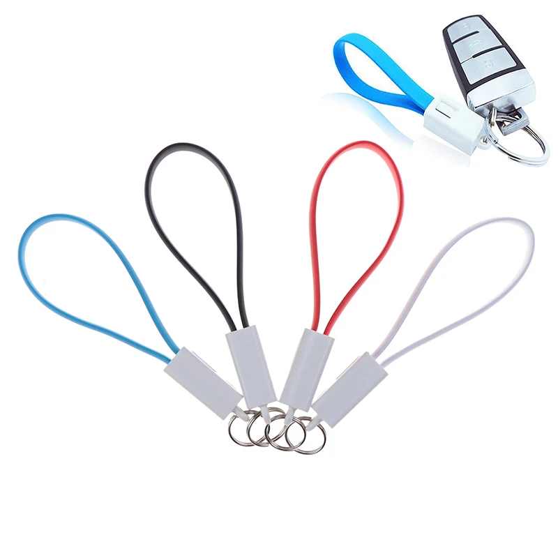 Keychain Cable Fast Charger Sync Data Lighting Cable For iphone 6s Type ...