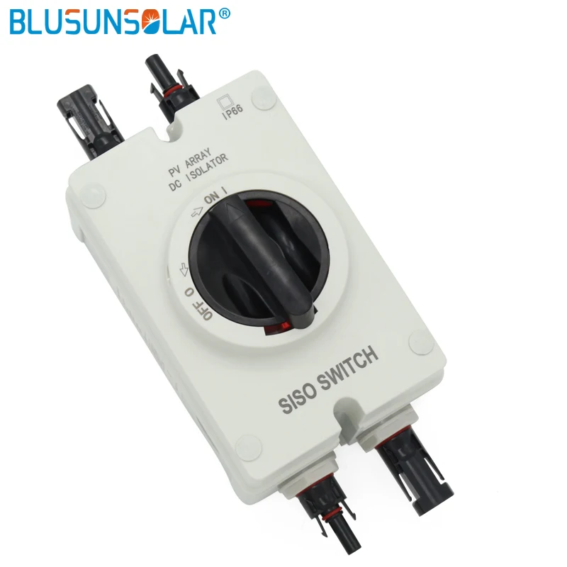 SISO 40 4P 32A PV DC Type of Solar Protection Isolator Switches 1200V Disconnect Solar Power ...