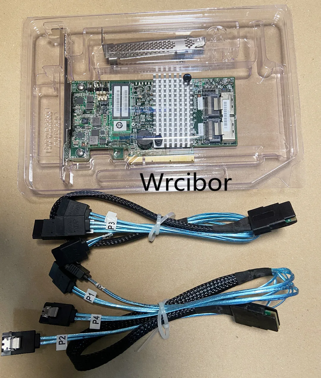 LSI 9267-8i 2208 основная карта контроллера PCIEx8 6 Гбит/с, 512 М ...