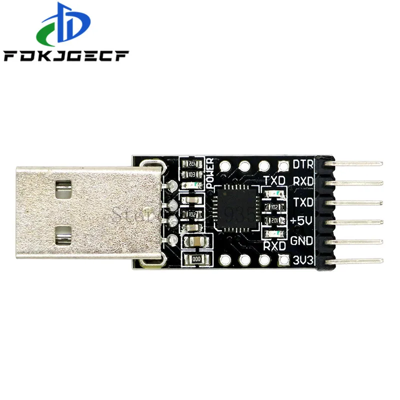 1PCS CP2102 USB 2.0 to TTL UART Module with 6pin Connector + 1PCS Pro ...