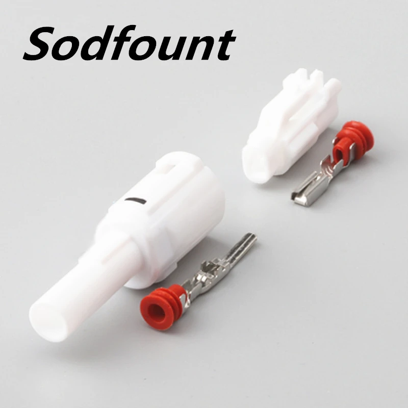 10 компл. DJ7011-2.2-11/21 автомобильный водонепроницаемый соединитель оболочки 1p 6187-1171 ...