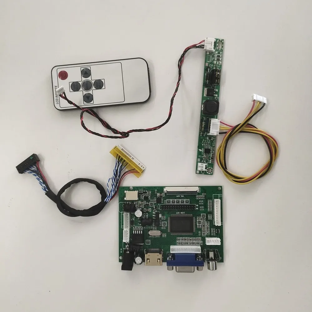 M.RT2270 LCD/LED Controller Driver Board(VGA) For PQ101WX01 HSD101PWW1-A00 1280x800 LVDS Monitor ...