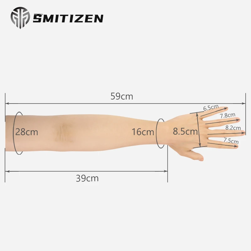 SMITIZEN Silicone Man Made High Level Realistic Silicone Glove Female ...