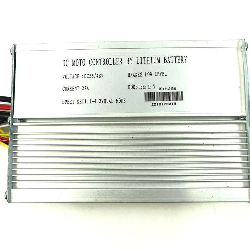36V/48V JN 22A Standard Square Wave DC Moto Controller By Lithium ...