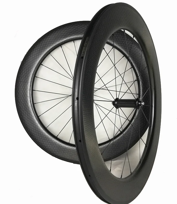 Большие карбоновые колеса с ямочками глубиной 80 мм, ширина 26 мм ...