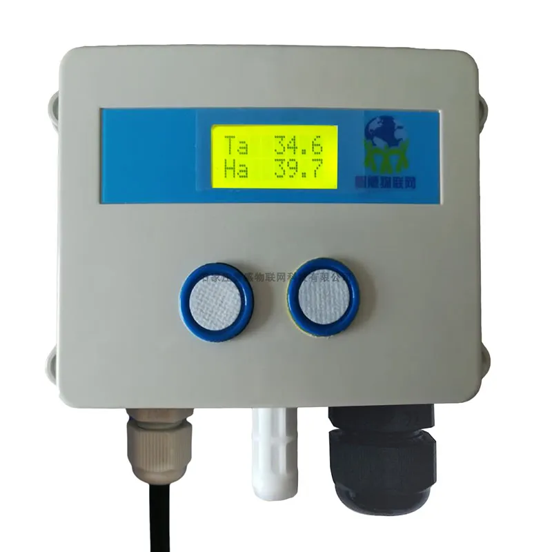 Temperature humidity ammonia gas hydrogen sulfide 4-in-1 sensor network ...