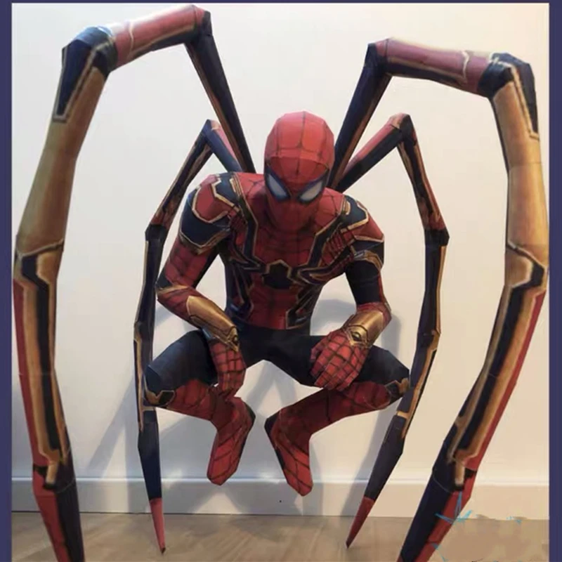 3D Paper Model Spider Papercraft Home Decor Wall Decoration Puzzles ...