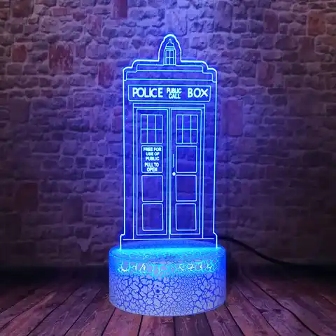 Tardis 3d model - купить недорого | AliExpress