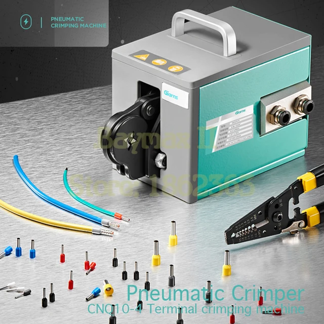 Gnq10 4 Pneumatic Crimper Crimping Tool For 0.08 10mm Tube Type Insulated Ferrule With Quadrilateral Crimp Pliers AliExpress