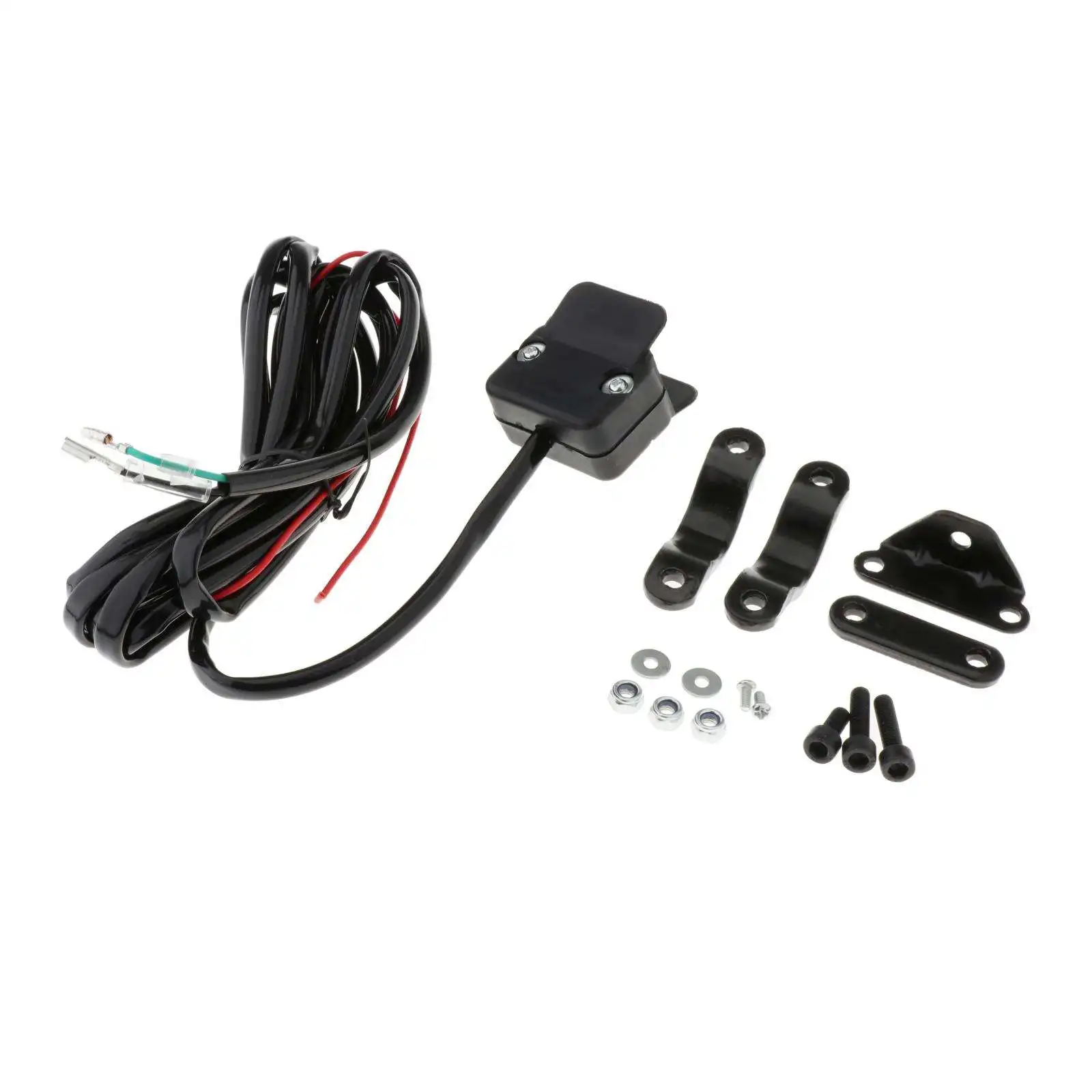 Professional 12V Winch Rocker Thumb Switch w/ Mounting Bracket for ATV ...