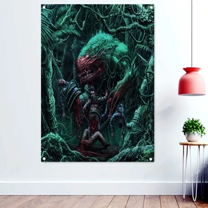 Cannibal Corpse Scary Bloody Death Art Flag Wall Hanging Painting ...