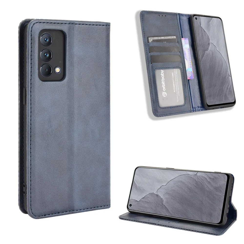 Чехол-книжка для Realme GT Master Edition, Стильный флип-чехол для ...