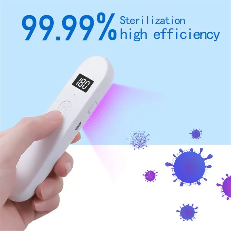 Portable UV Sterilizer X5 Ultraviolet Screen Germicidal Lamp Home ...