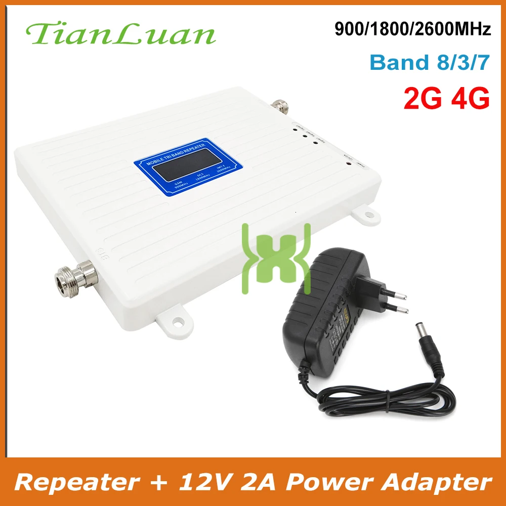 Fixed wireless terminal antenna amplifier
