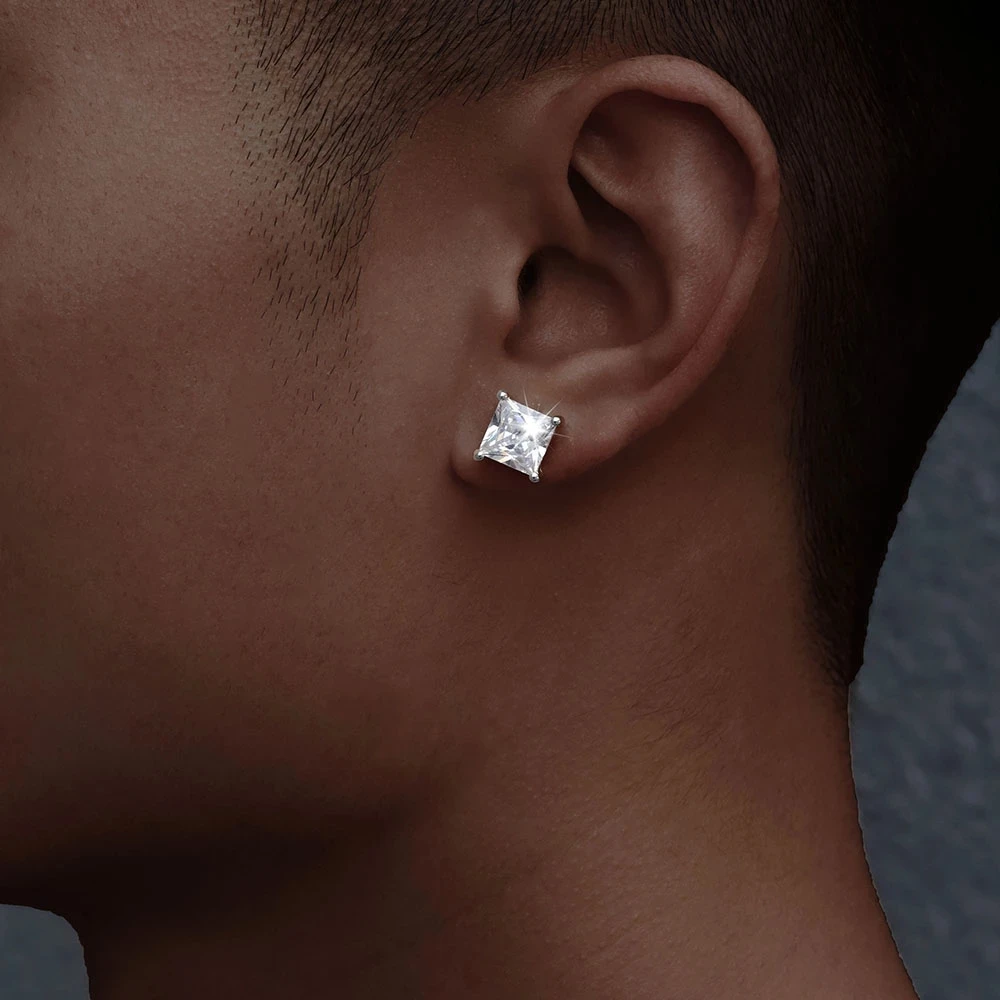 Diamond Earrings For Boys