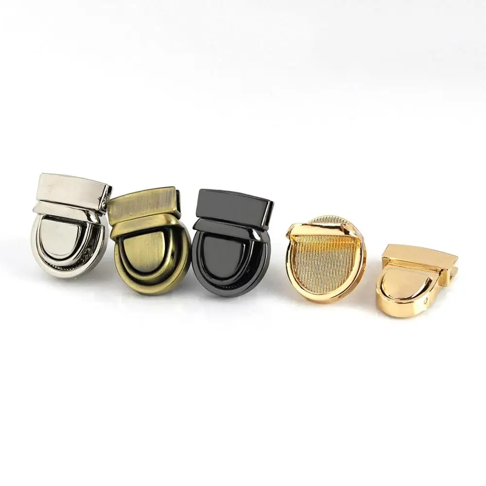 Metal Push Lock Tongue Snap for Bags, Briefcases, and Leathercraft ...