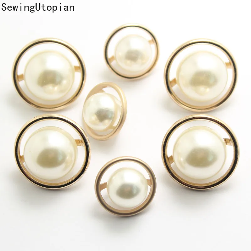 Fashion Shank 5Pcs 23mm Metal buttons black Rhinestone button For ...