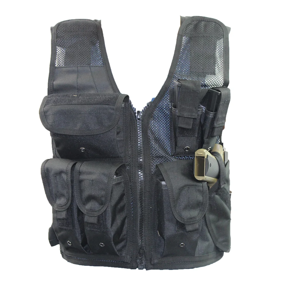 Tactical Equipment Military Molle Mesh Vest Hunting Armor Vest Airsoft ...