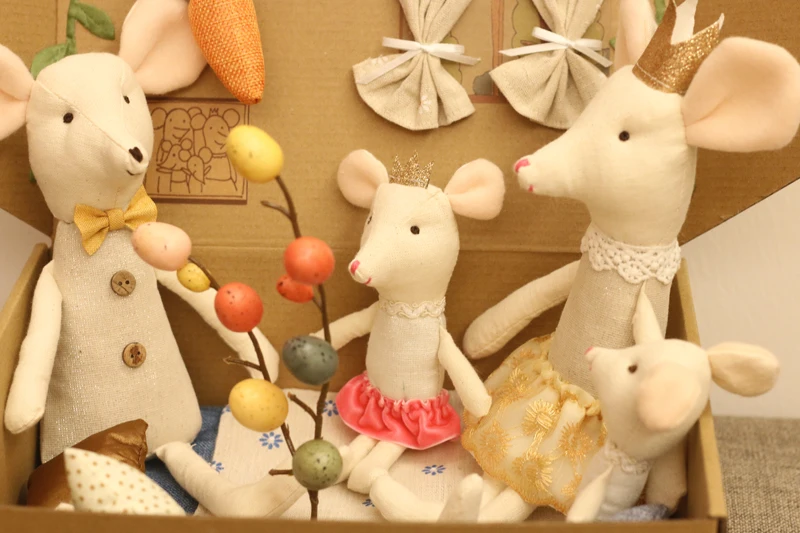 Toys & Games Dolls Dolls & Action Figures Tilda Mouse Animals Plush Toy ...