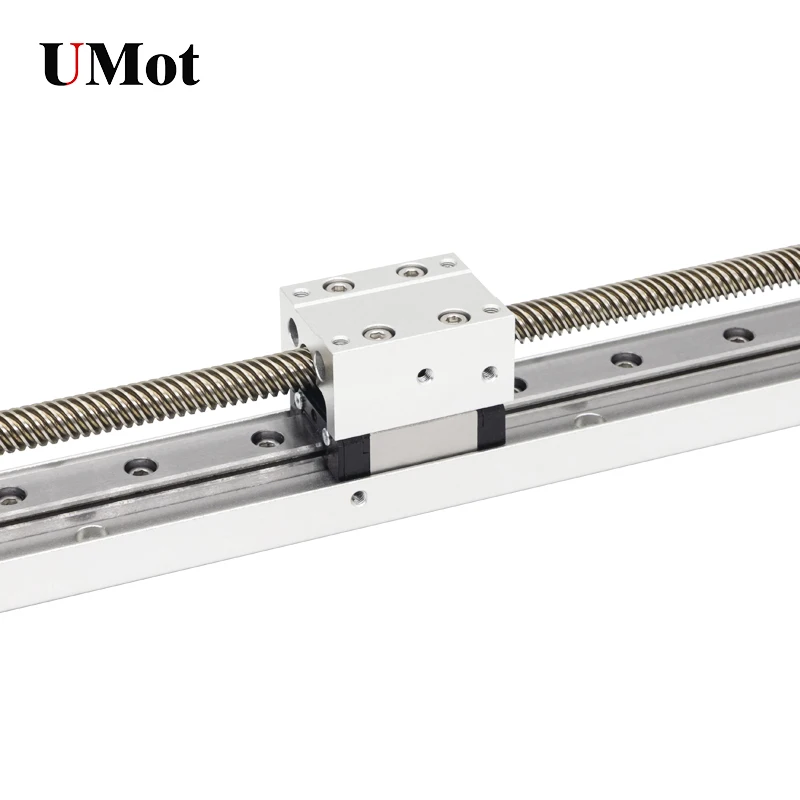 Ball screw linear guide rail slide motion actuator CNC XYZ stage table ...