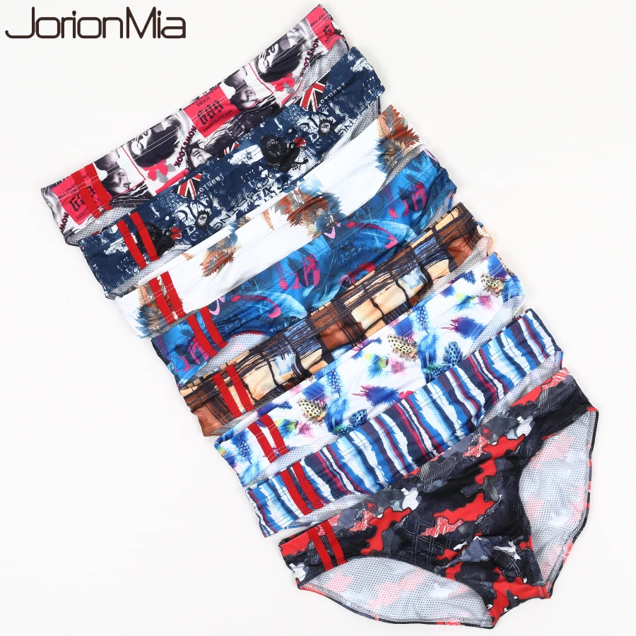 Мужские бикини трусы из полиамида и спандекса E-069 | AliExpress