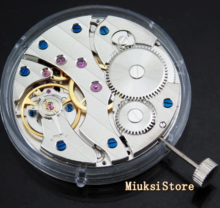 Corgeut 17 Jewels Mechanical Hand Winding Sapphire Wristwatch Seagull ...