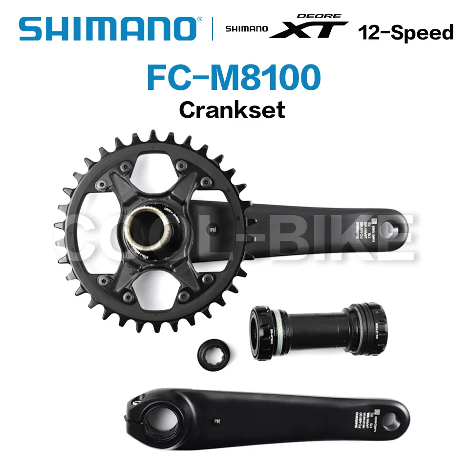 SHIMANO DEROE XT FC M8100 коленчатый набор M8100 12-Speed 30T 32T 34T ...
