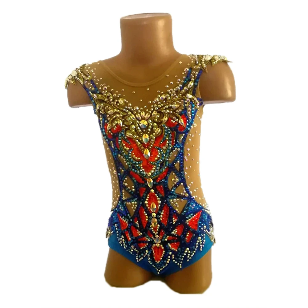 Купальник для художественной гимнастики в восточном стиле 85 фото