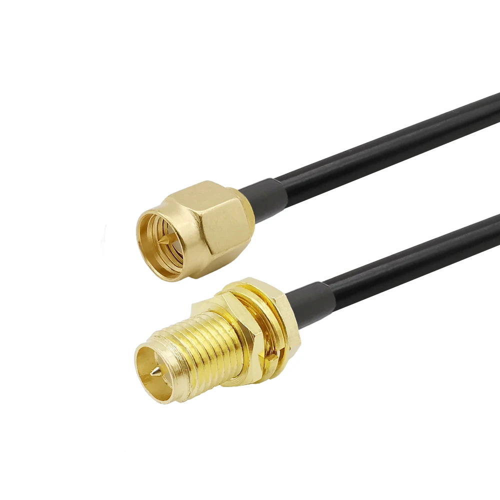 Коаксиальный разъем SMA типа штекер-гнездо SMA RF RG58 Удлинительный ...